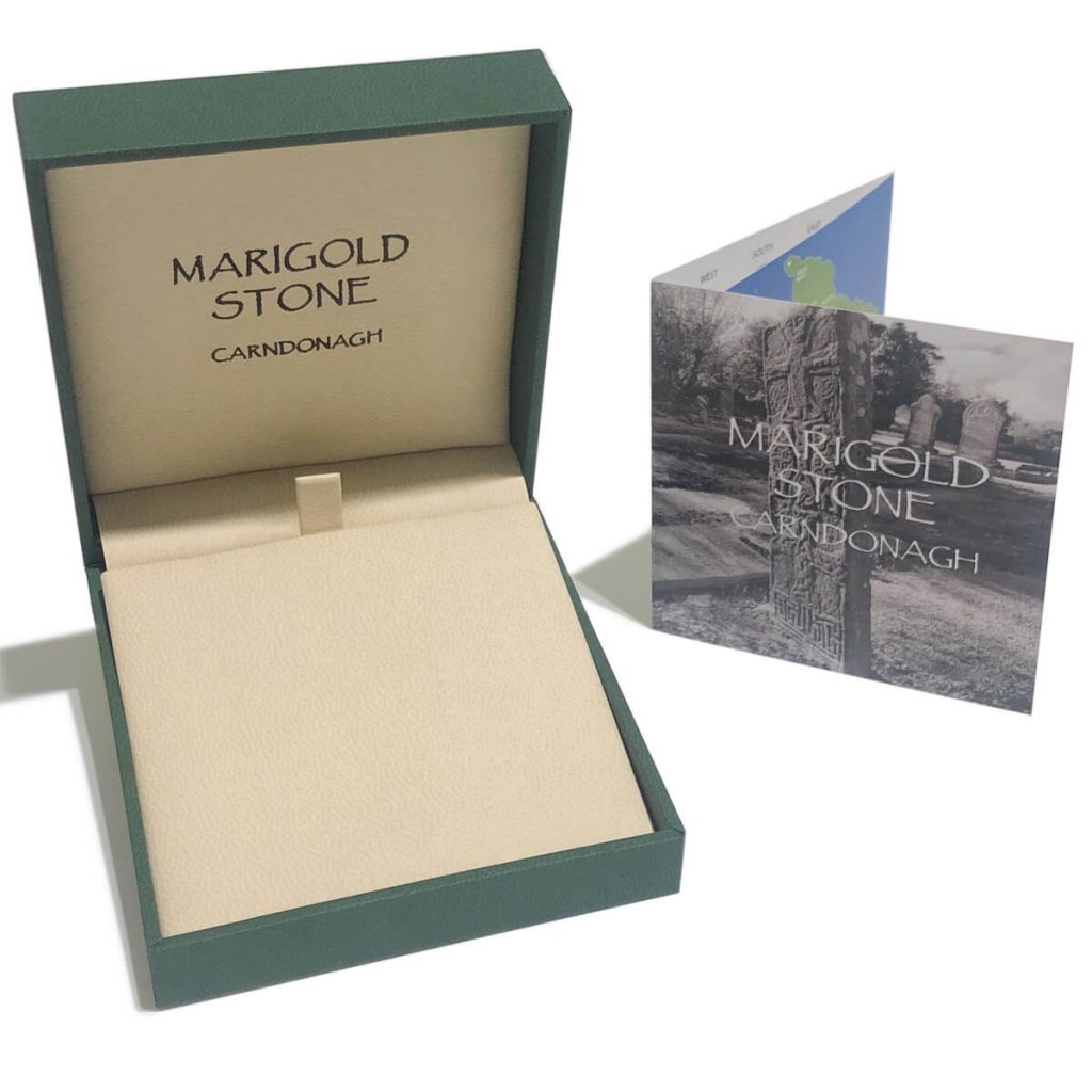 Marigold Stone Silver Pendant | Designer bespoke jewellery